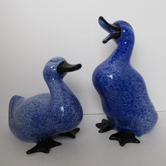 Enesco | Art | Vintage Ceramic Blue Ducks | Poshmark